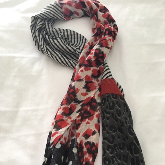 Accessories | Animal Print Gauze Scarf From Disney Aklwdw | Poshmark